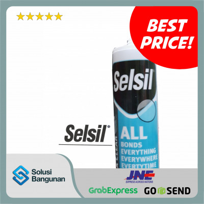 SELSIL Ultra Clear 290 ML - Solusi Bangunan
